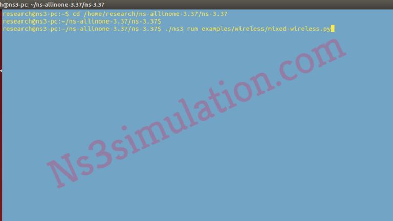 Sound Knowledge about Ns3 Python Bindings
