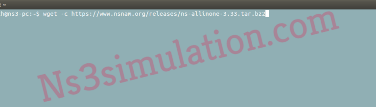 Process of Installing NetAnim in Ns3