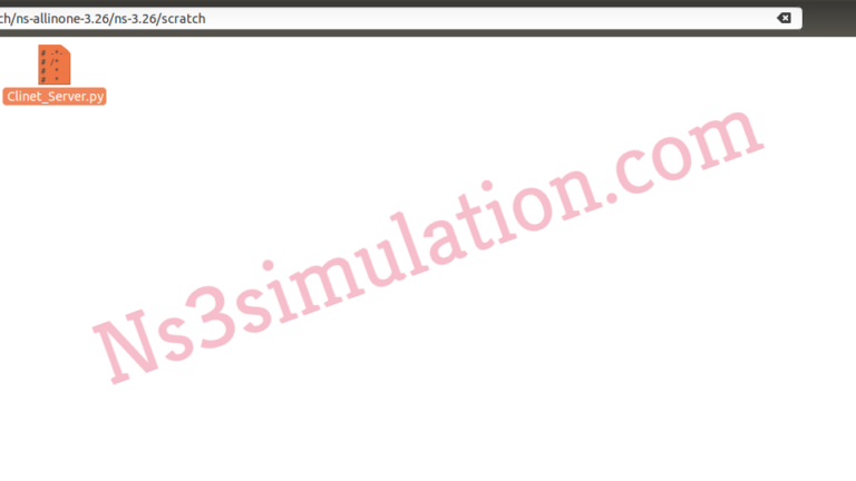 Mandatory Phases to Run Python File in Ns3