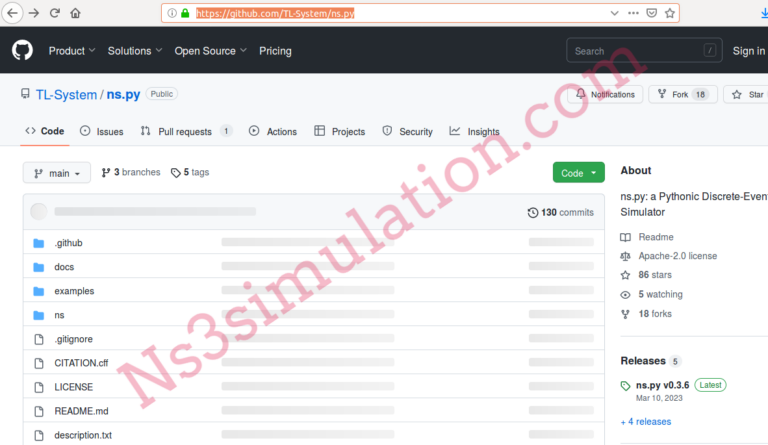Installation Process of Python Network Simulator