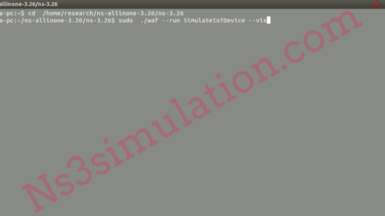 Steps Involved to Simulate IoT Device