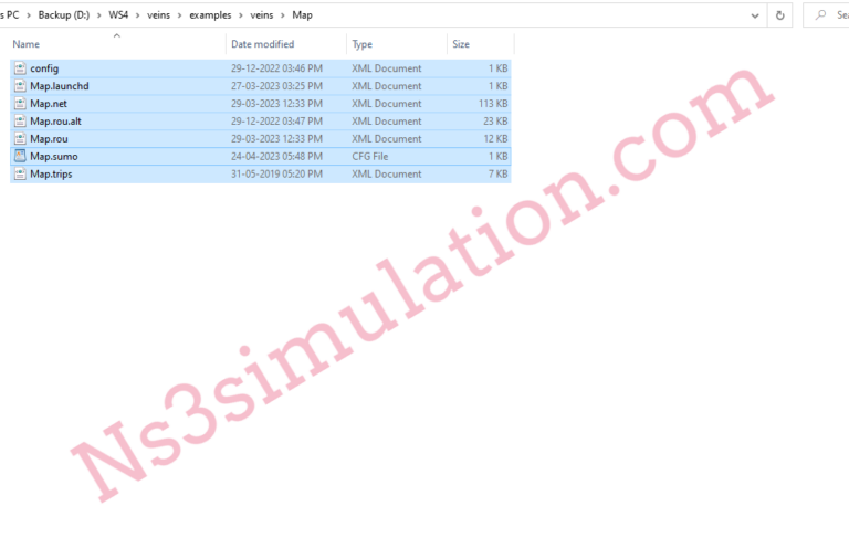 Sumo Configuration File Ns3 Projects 0013