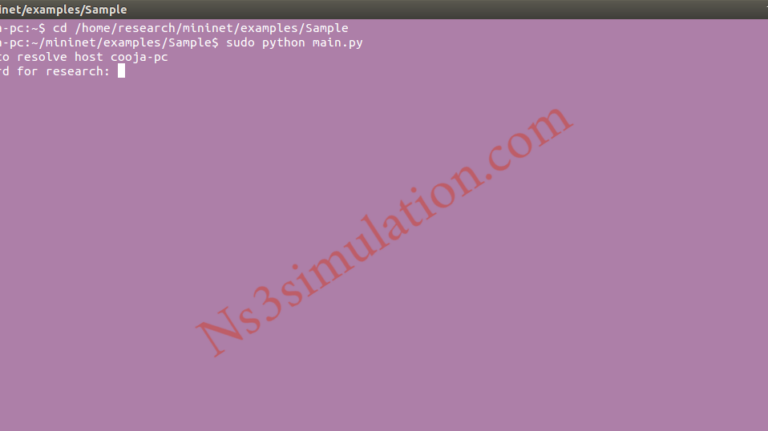 Installation process of Mininet on Ubuntu