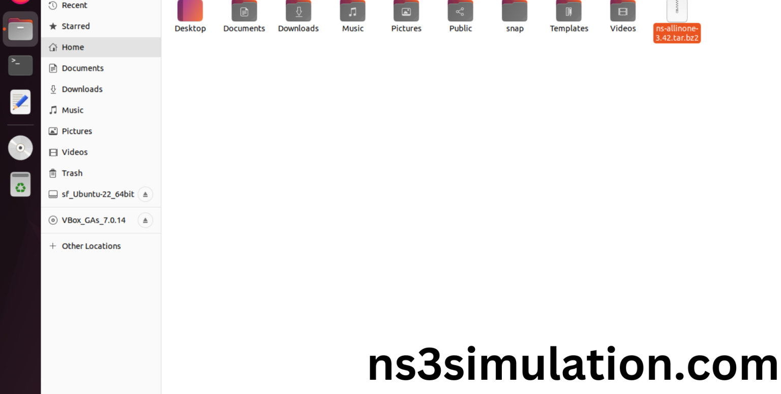 How to install NS 3.42 Ubuntu 22.04