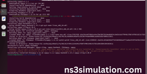 How to install NS 3.42 Ubuntu 22.04