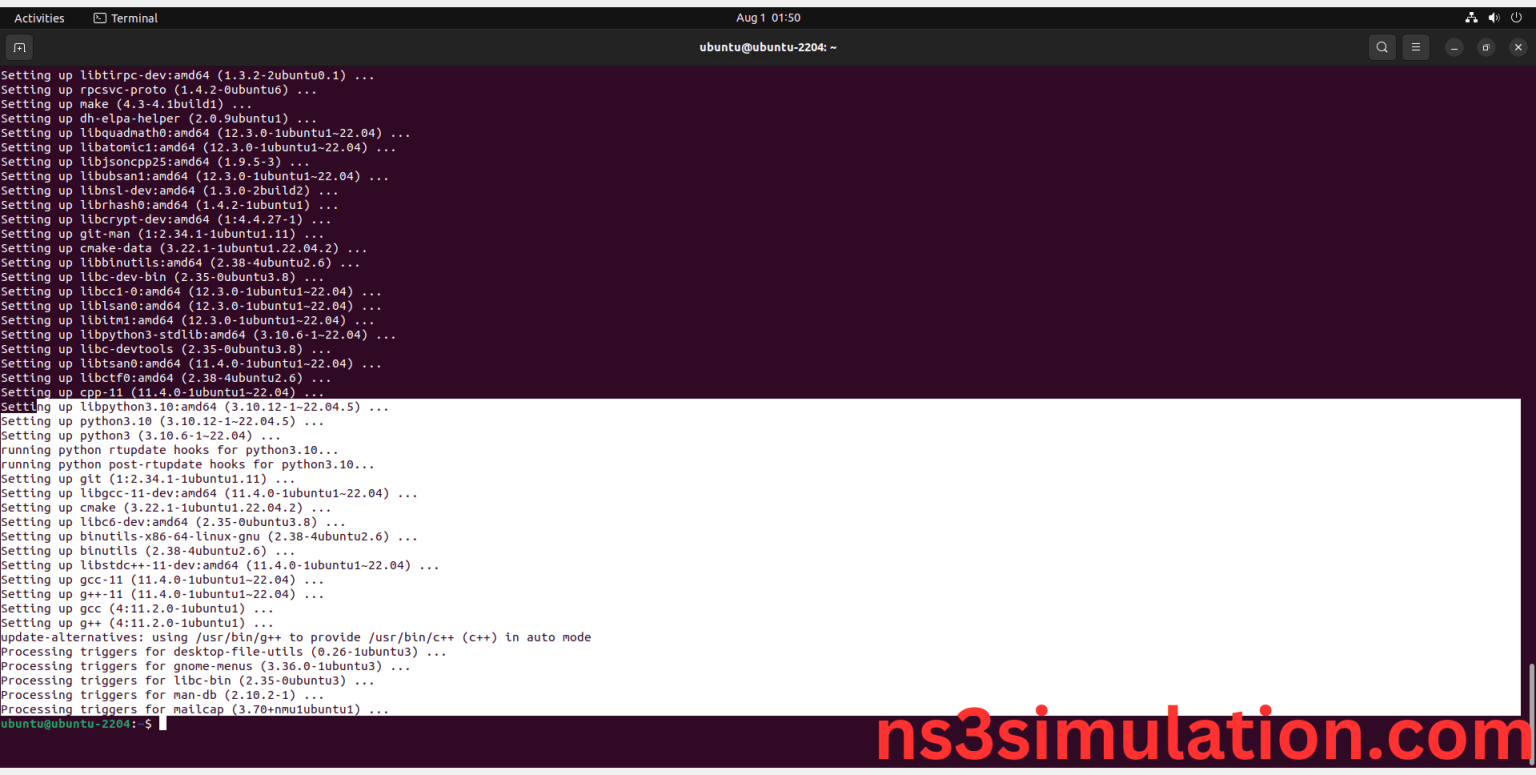 How to run NETANIM & PYVIZ packages in NS3