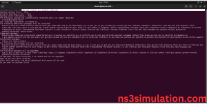 How to run NETANIM & PYVIZ packages in NS3