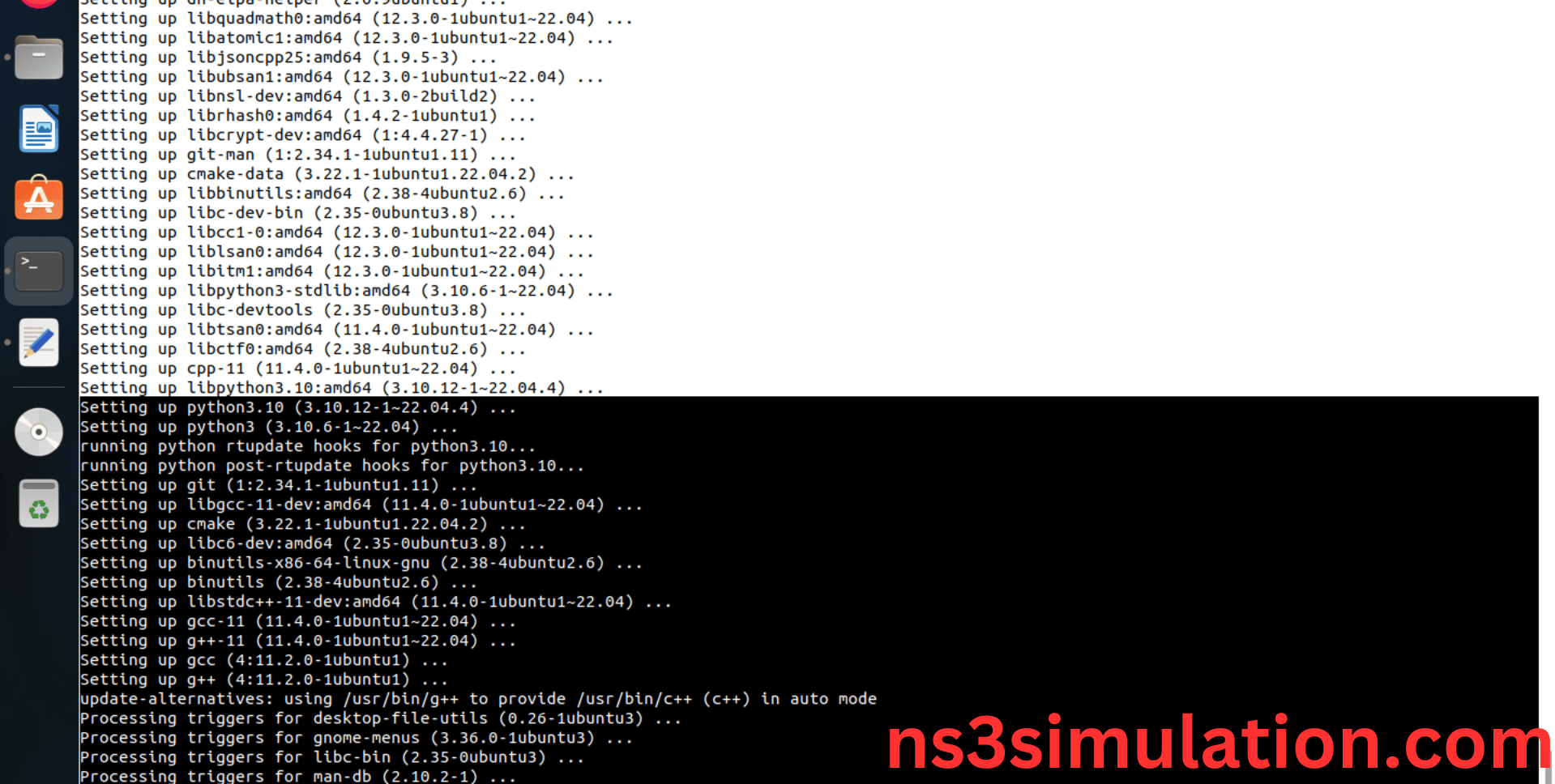 How to Install NS 3.40 in UBUNTU