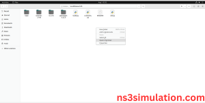 How to run NETANIM & PYVIZ packages in NS3