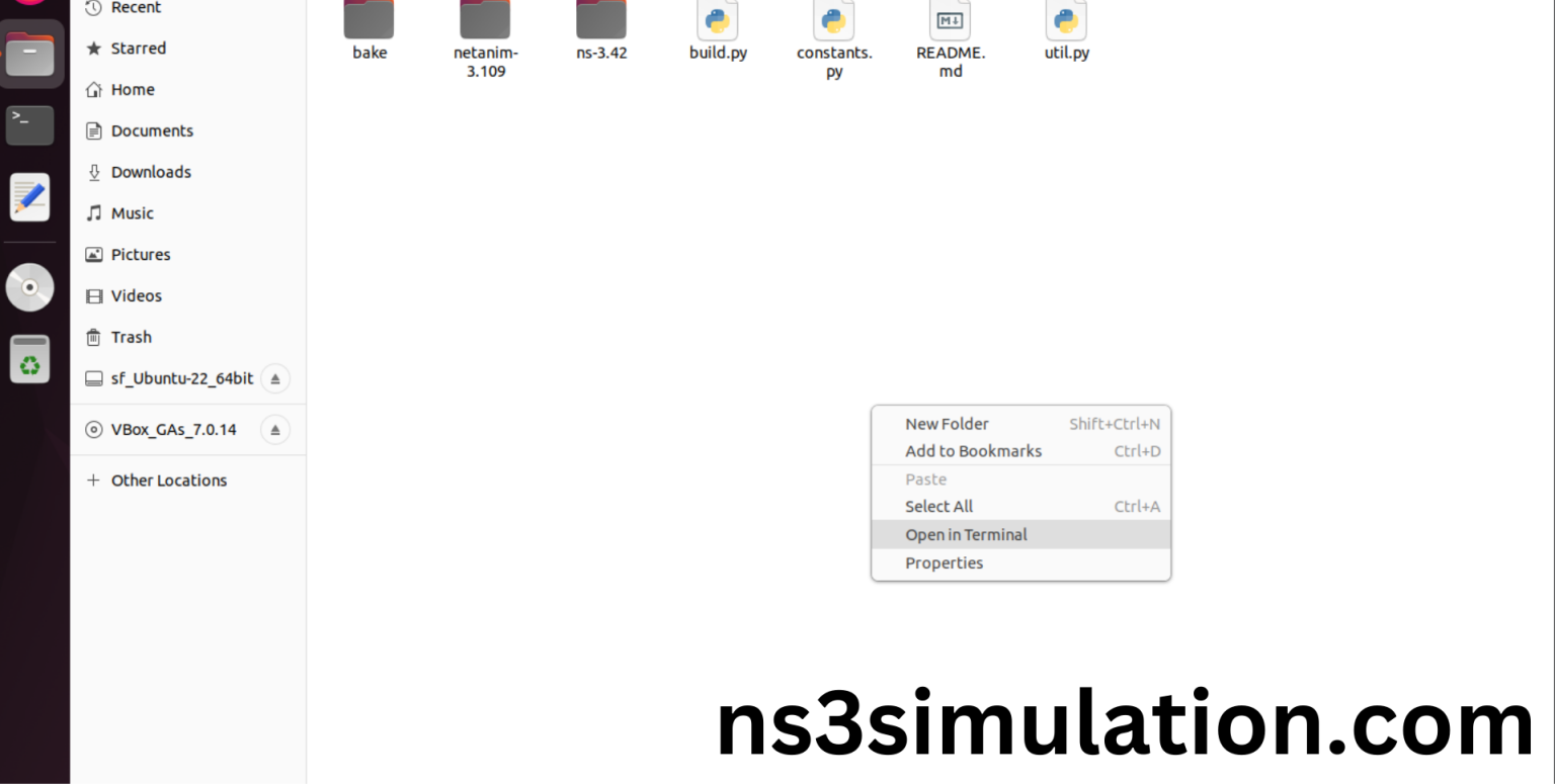 How to install NS 3.42 Ubuntu 22.04