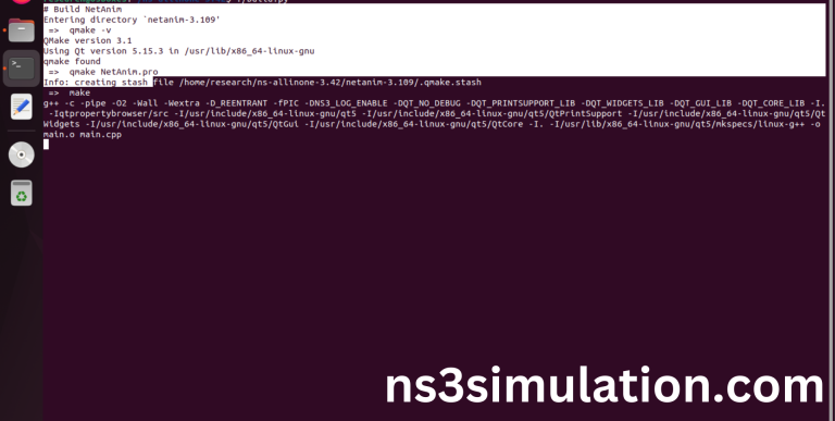 How to install NS 3.42 Ubuntu 22.04