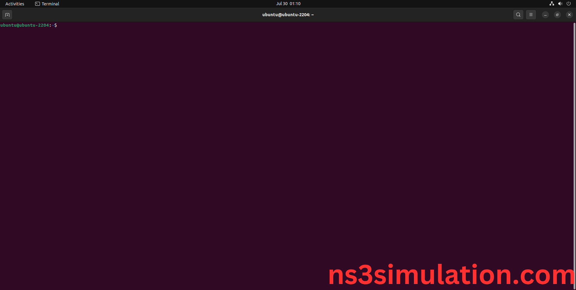 Open A Terminalcopy And Paste The Commands To Install Required Package Ns3 Projects